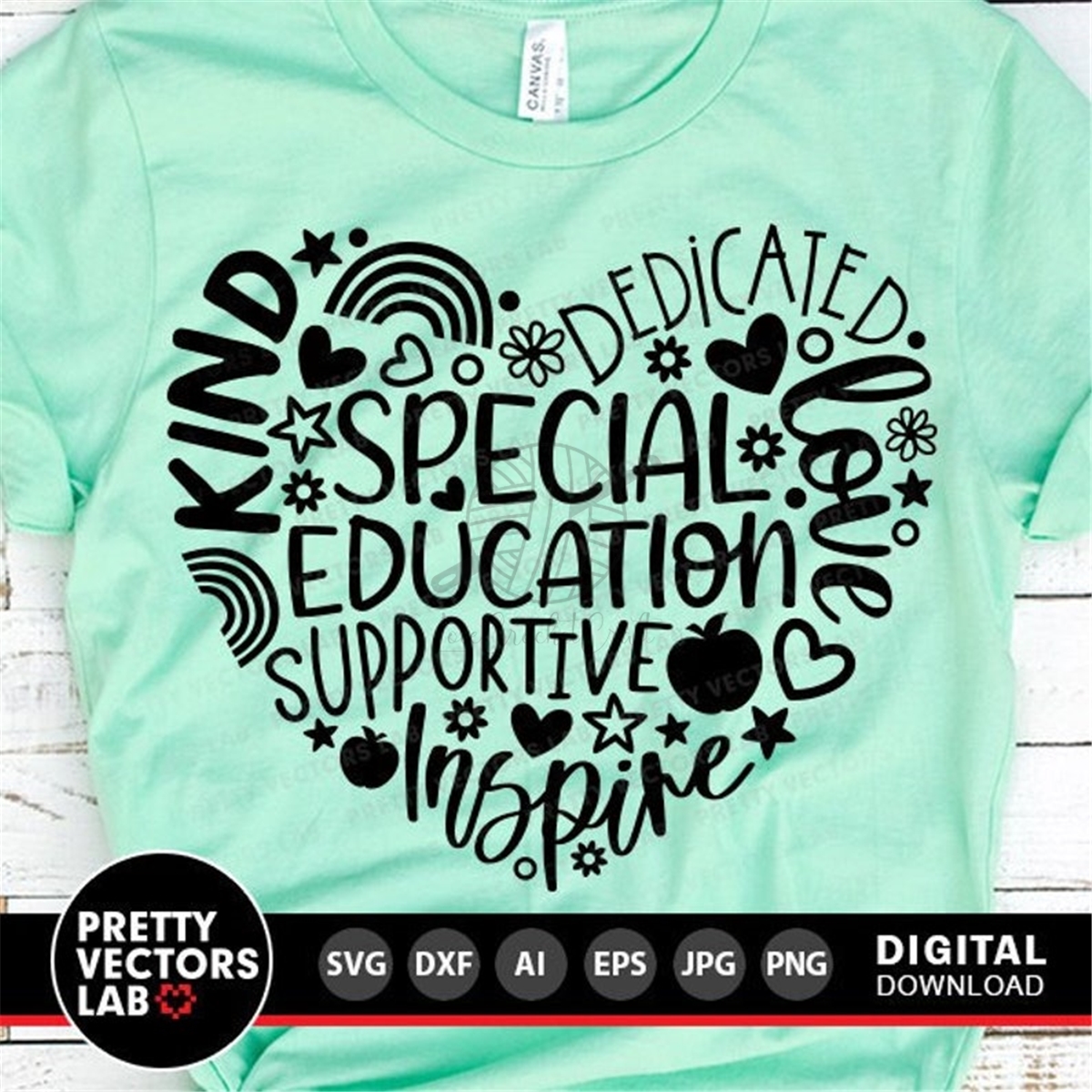 SPED Svg, SPED Teacher Cut Files, Special Education Svg Dxf - Inspire ...