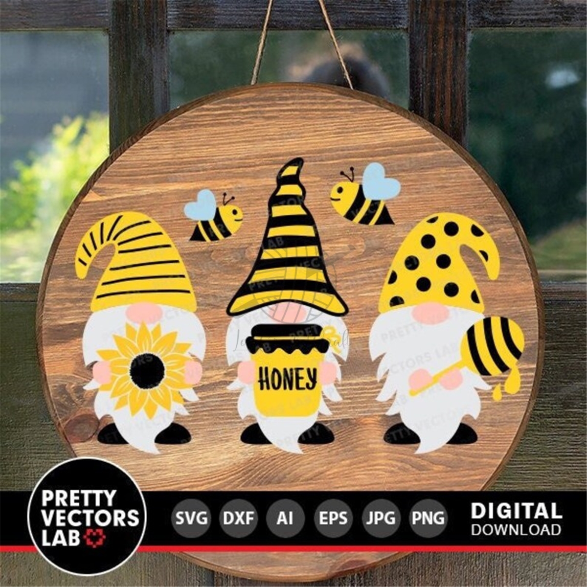 Bee Gnome Svg, Spring Gnomes Cut Files, Summer Gnomes Svg, D | Inspire ...