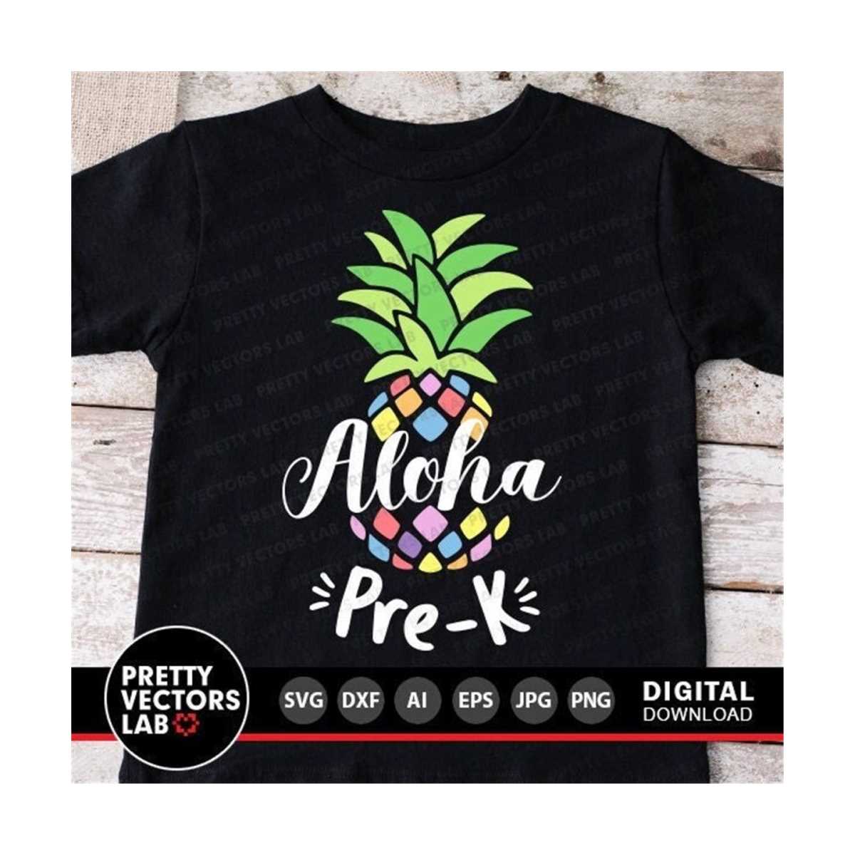 Aloha Pre-K Svg, Back To School Svg, Preschool Svg, Teacher - Inspire ...
