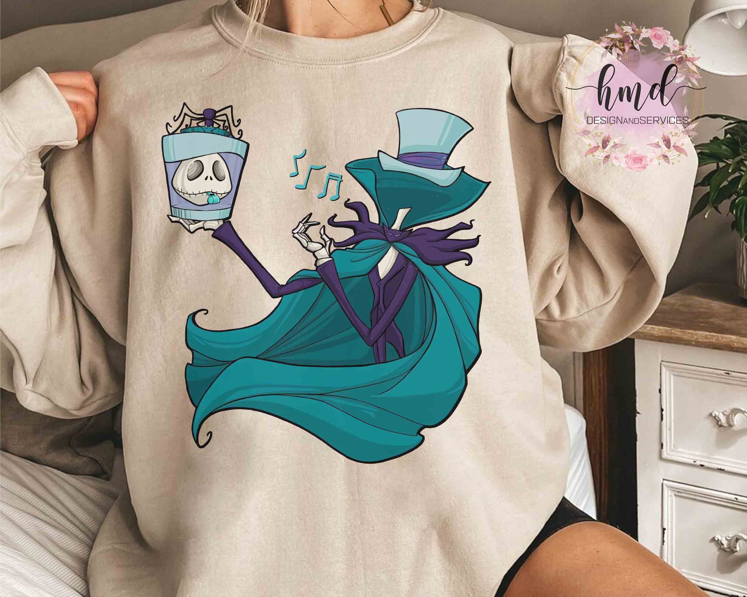 Jack Skellington Cosplay Hatbox Ghost Haunted Mansion Shirt, | Inspire ...