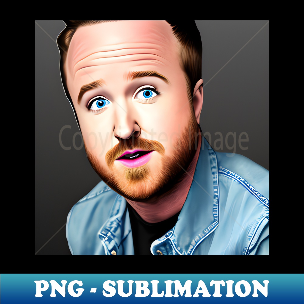 Aaron Paul Cartoon - Exclusive PNG Sublimation Download - Pe | Inspire ...