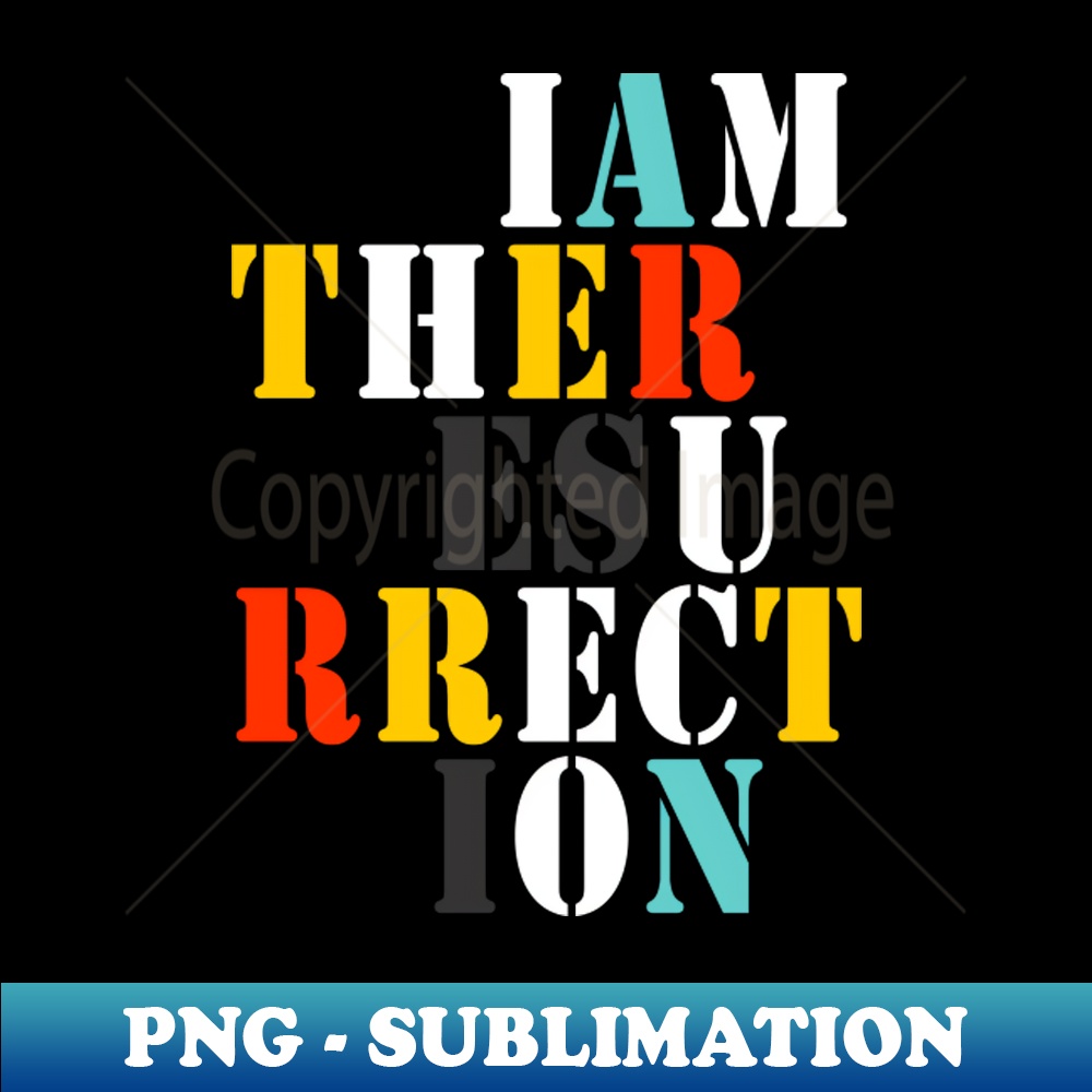 I am The Resurrection Stone Roses - Unique Sublimation PNG D - Inspire ...