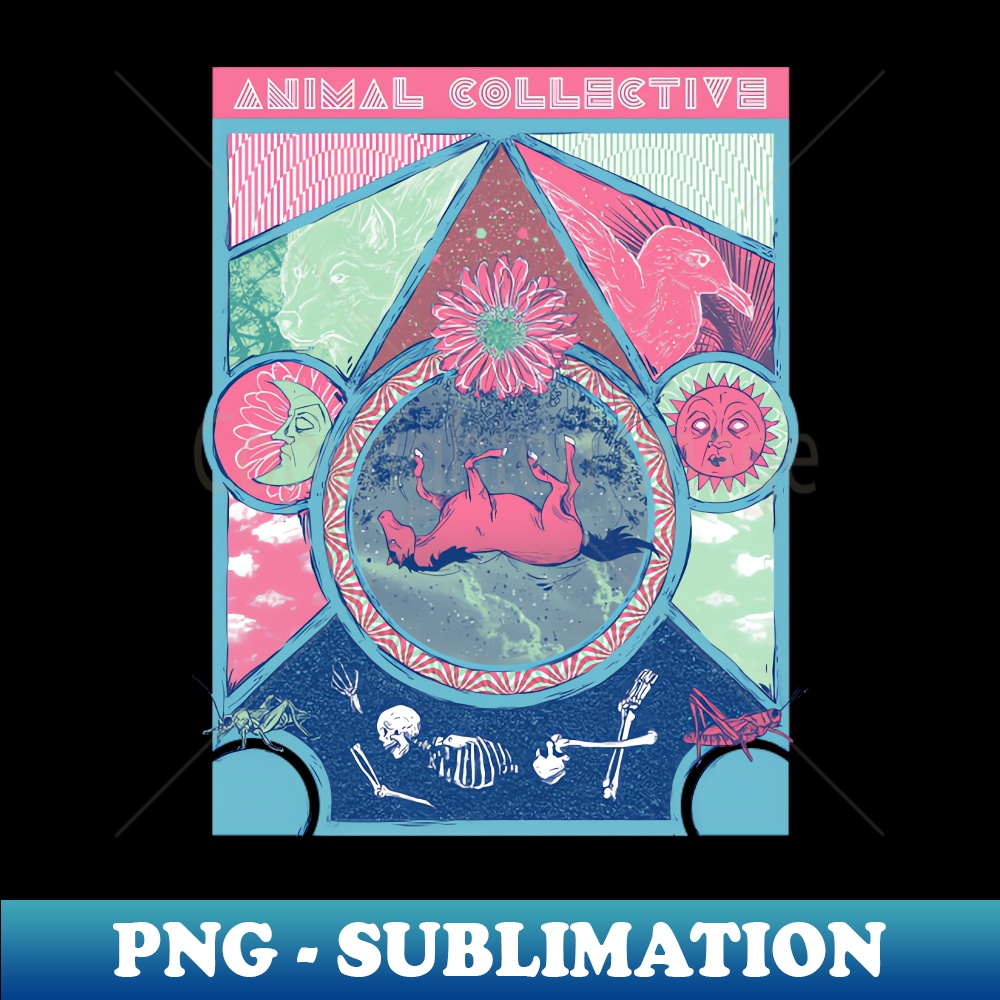 Pop Meets Psychedelia Animal Fan Collection - Premium Sublim | Inspire ...