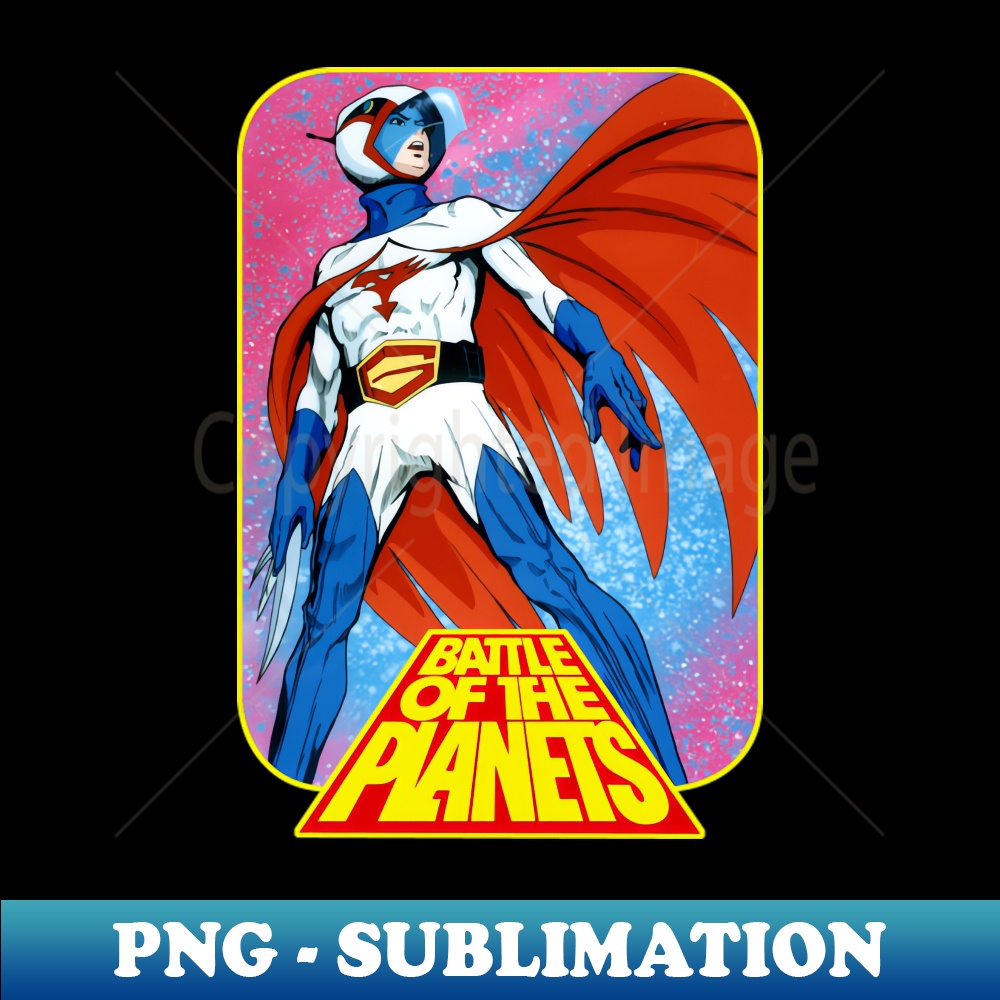 Battle of the Planets G-Force - PNG Transparent Sublimation | Inspire ...