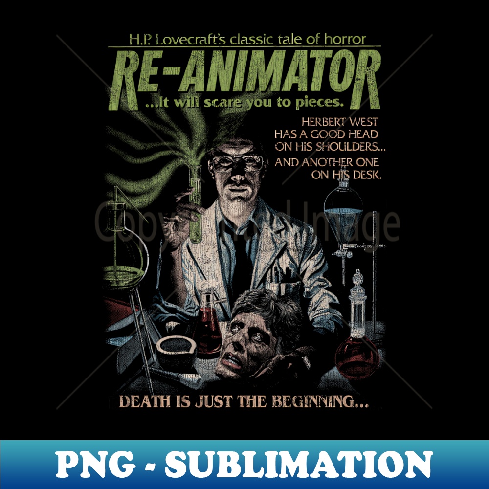 Reanimator re-animator herbert west - PNG Transparent Sublim | Inspire ...