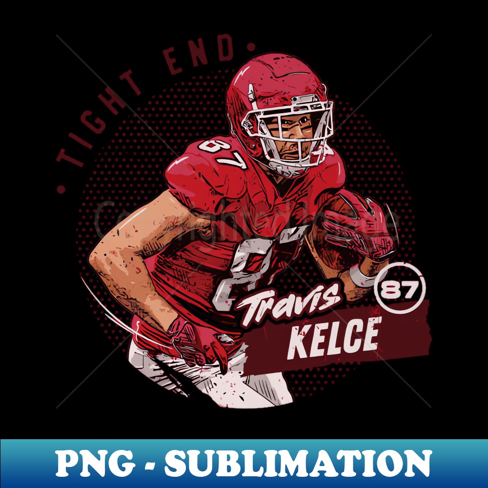 Travis Kelce Kansas City Dots - Special Edition Sublimation | Inspire ...