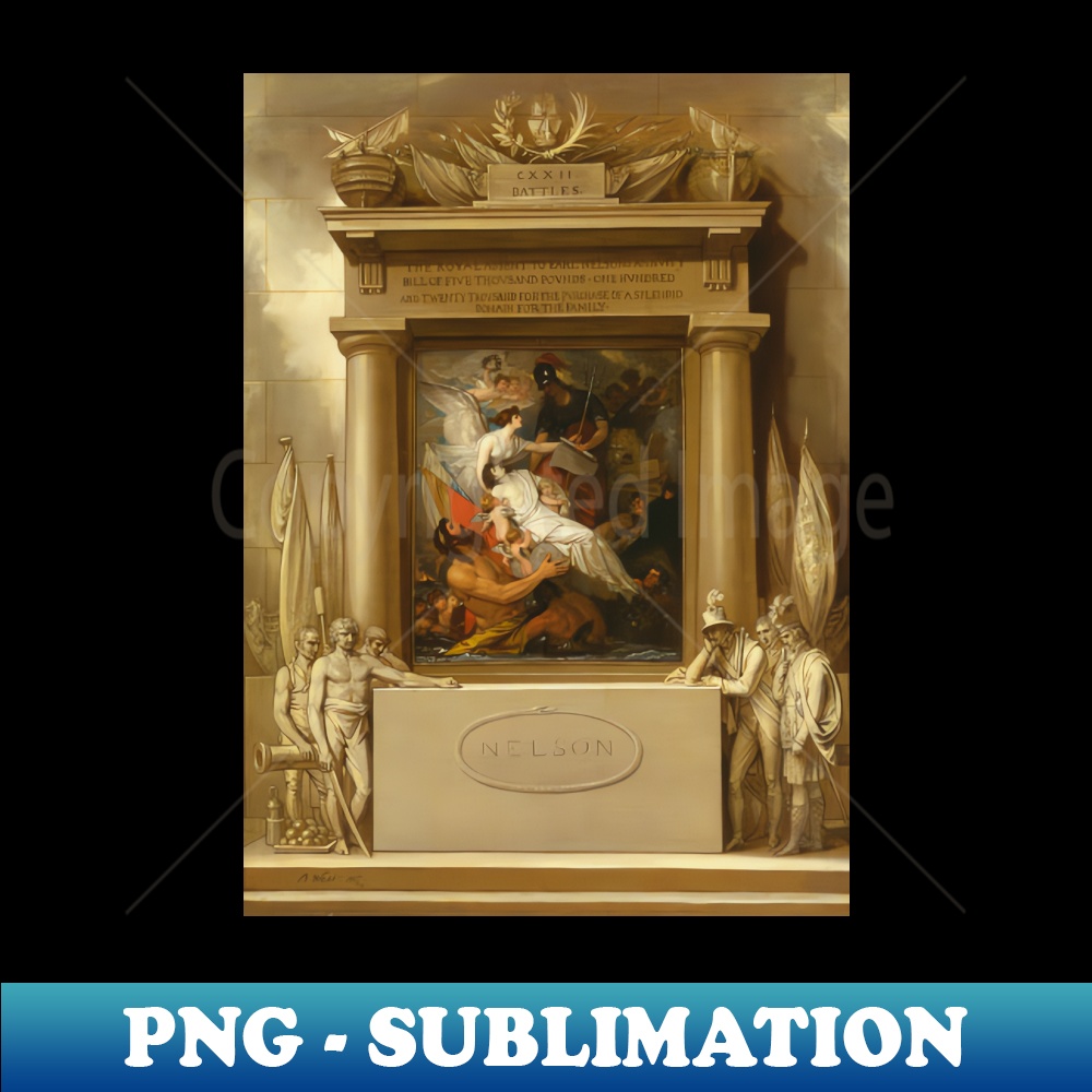 The Apotheosis of Nelson by Benjamin West - PNG Transparent | Inspire ...