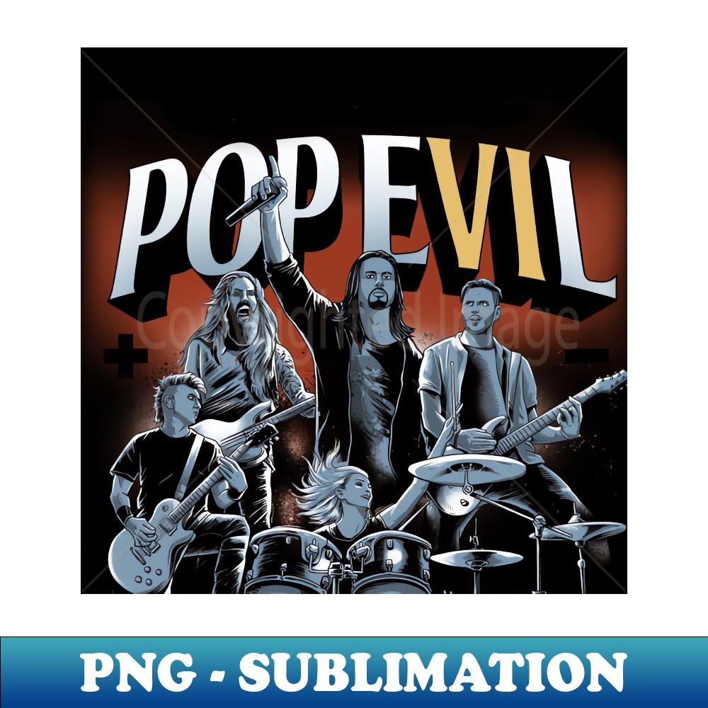Pop Evil Normal - PNG Transparent Sublimation File - Add a F | Inspire ...