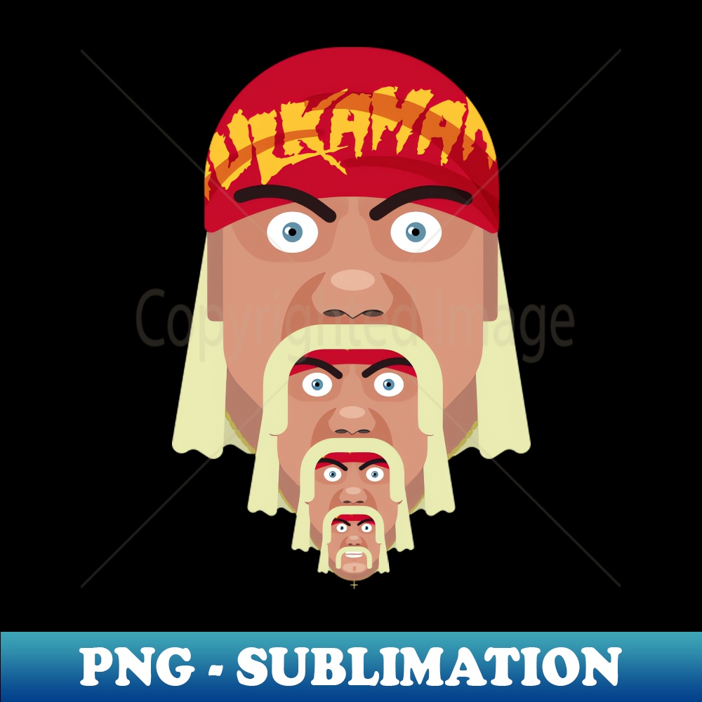 Hogans All the Way Down - Retro PNG Sublimation Digital Down | Inspire ...