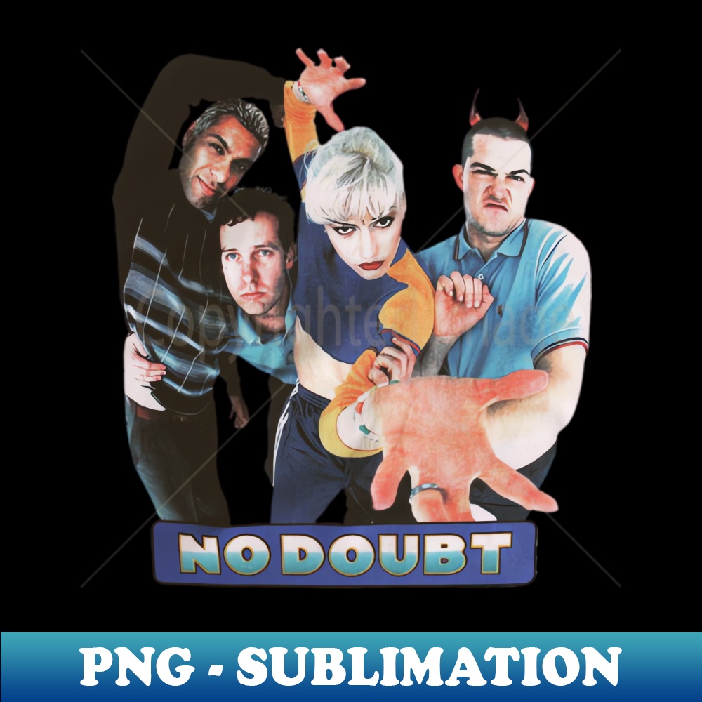 No Doubt Tribute - Retro PNG Sublimation Digital Download - | Inspire ...