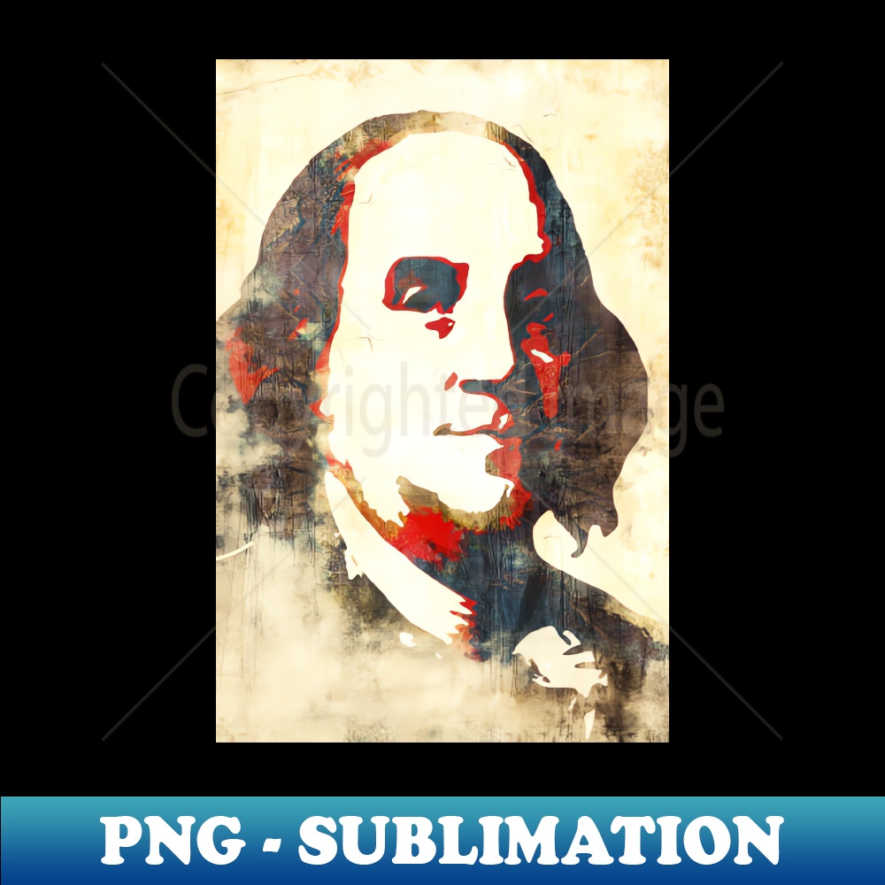 Benjamin Franklin - Professional Sublimation Digital Downloa | Inspire Uplift