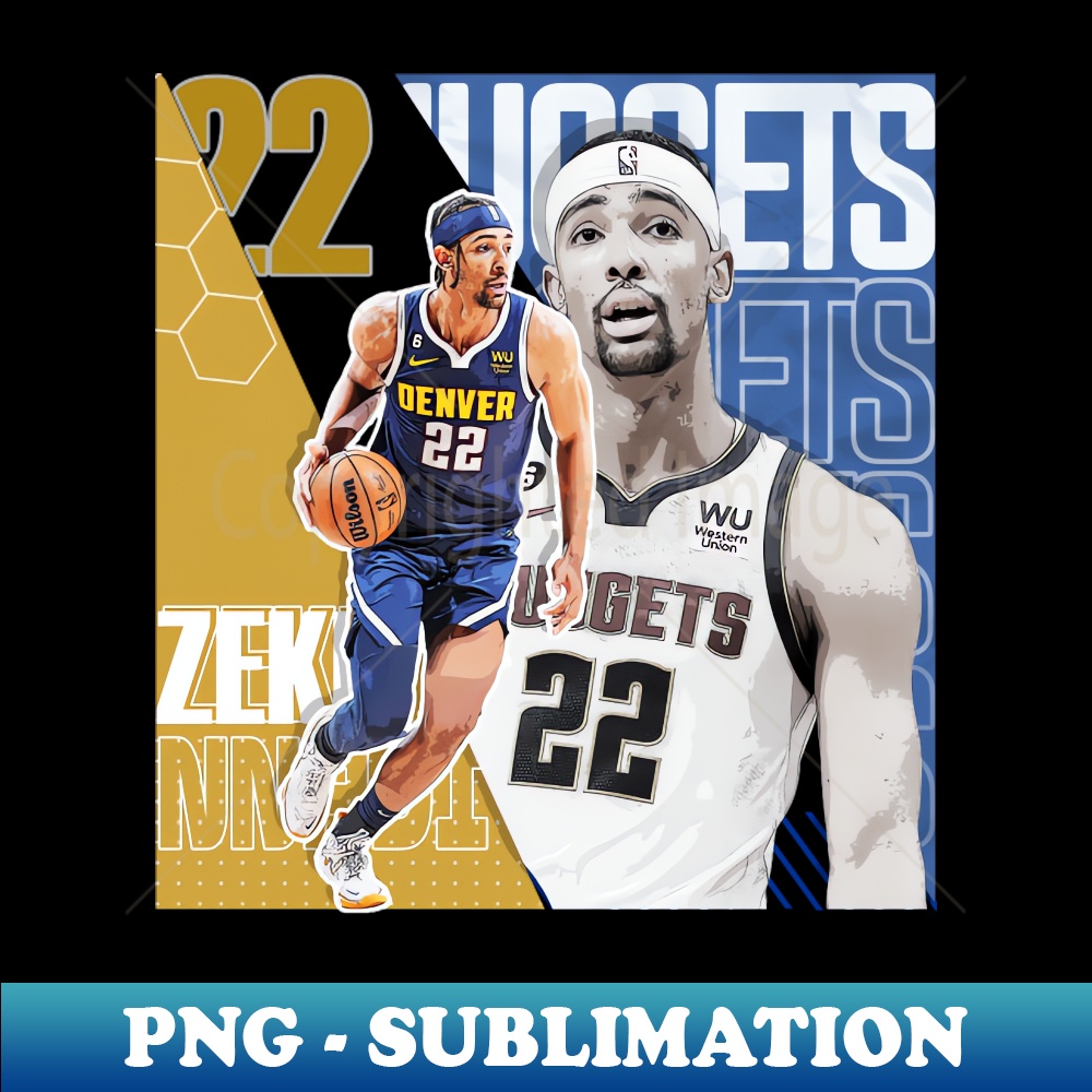 Zeke Nnaji Basketball Design Poster Nuggets - Creative Subli | Inspire ...