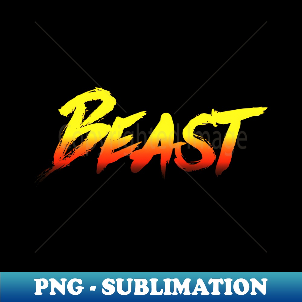 Beast - PNG Transparent Digital Download File for Sublimatio | Inspire ...