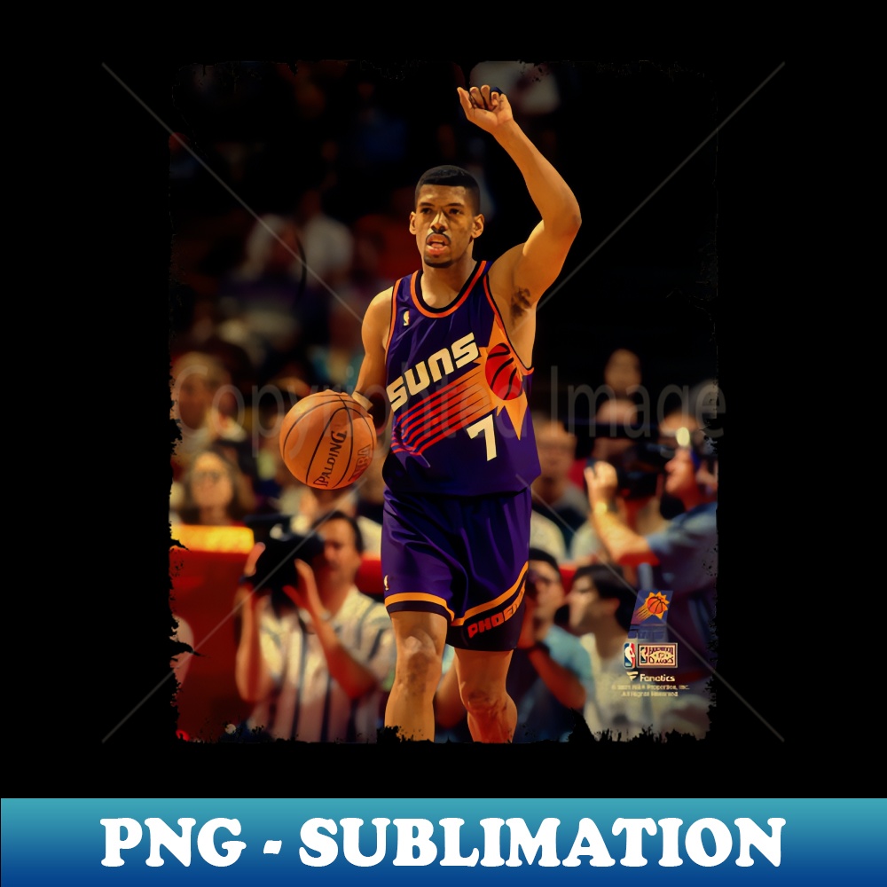Kevin Johnson Kevin Johnson Vintage Design Of Basketball 7 - Inspire Uplift