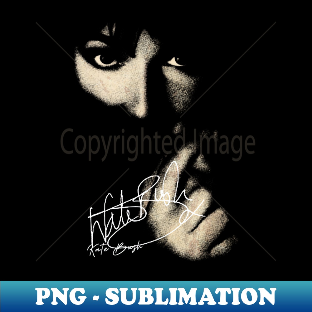 Kate Bush With Signature Vintage Halftone Style - PNG Trans | Inspire ...