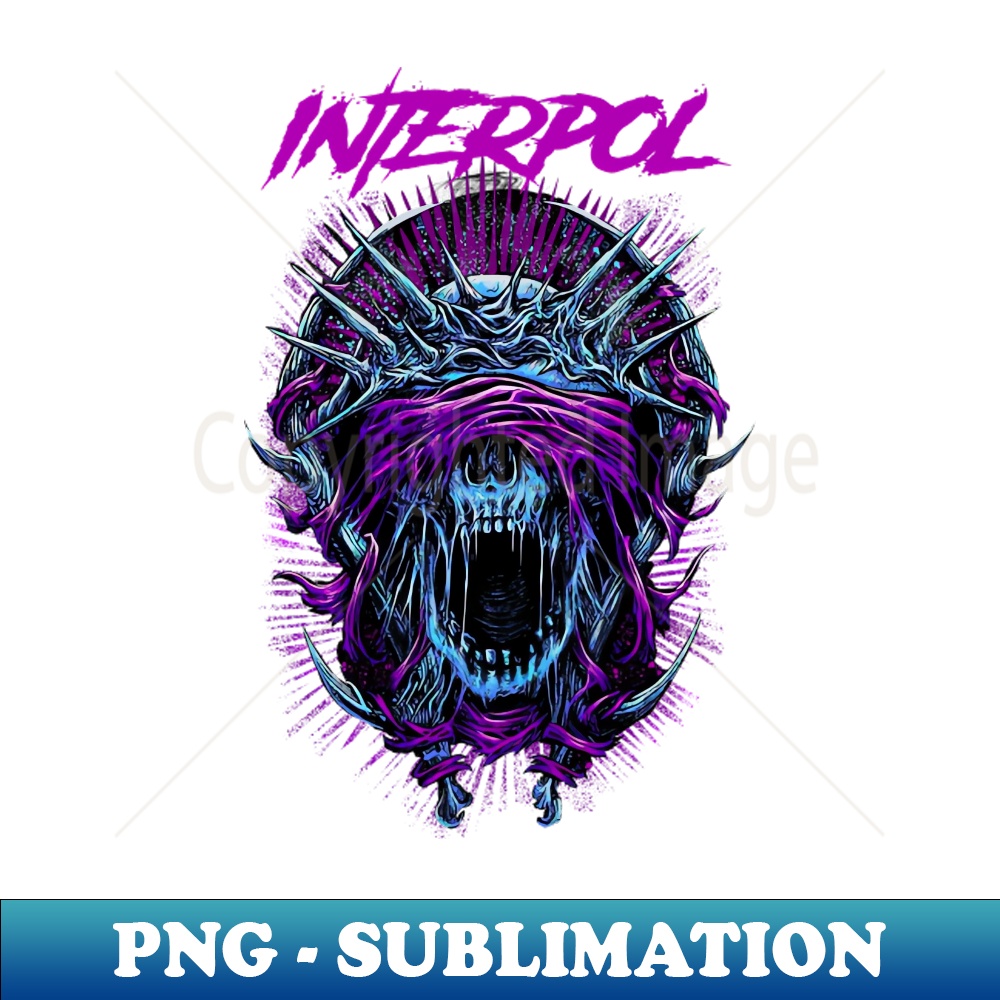 INTERPOL BAND - Premium PNG Sublimation File - Vibrant and E - Inspire ...