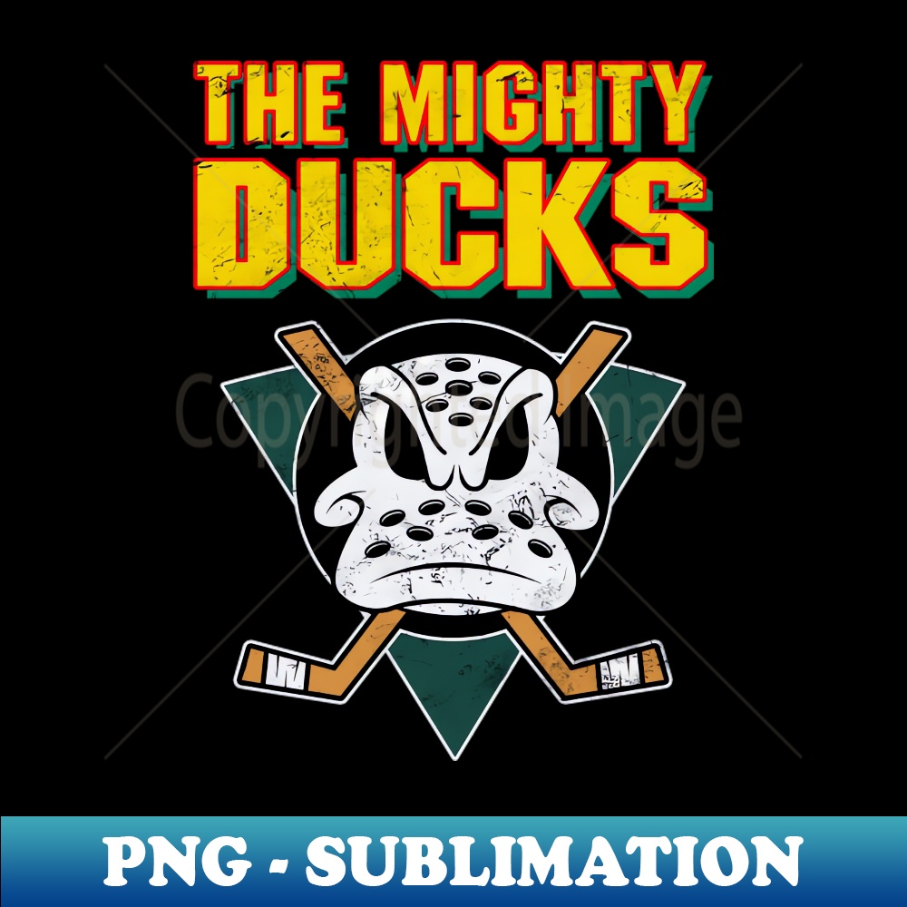 The Mighty Ducks Retro Vintage - Professional Sublimation Di | Inspire ...