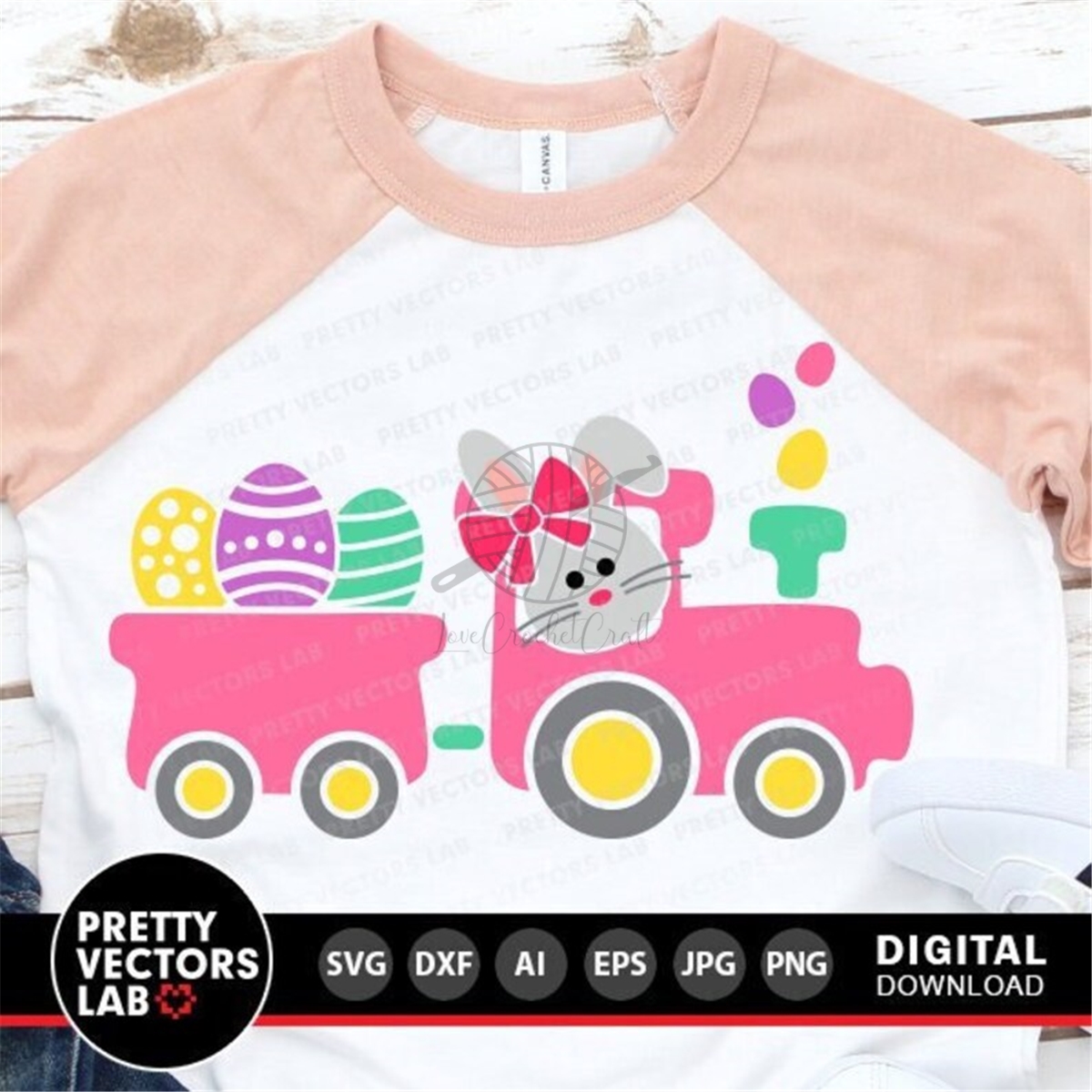 Easter Train with Eggs Svg, Easter Cut Files, Girl Easter Sv | Inspire ...