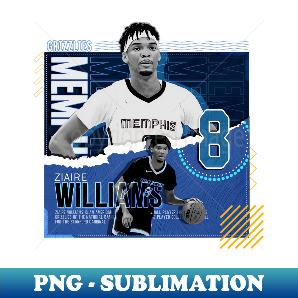 Ziaire Williams Basketball Paper Poster Grizzlies - Creative - Inspire ...