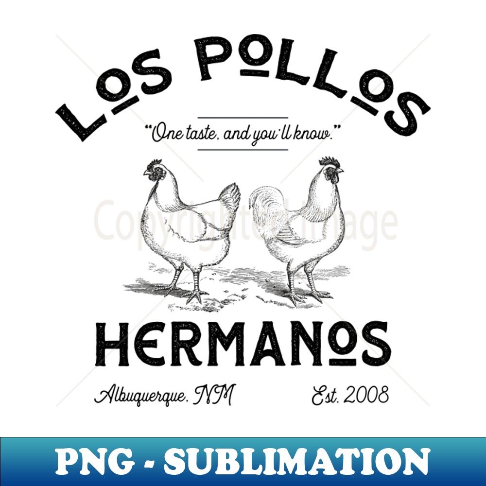 Vintage Los Pollos Hermanos L - PNG Transparent Sublimation | Inspire ...