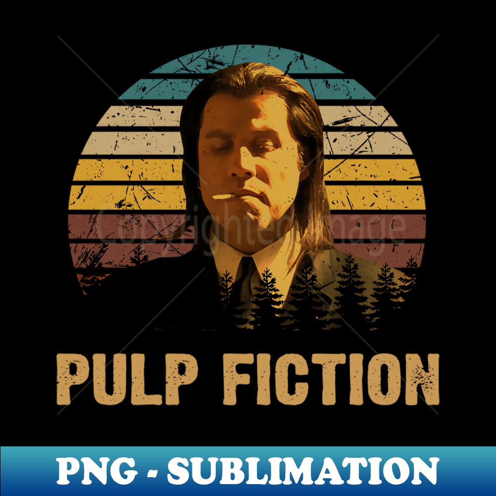 Graphic Art Pulp Crime Movie - Sublimation-Ready PNG File - | Inspire ...