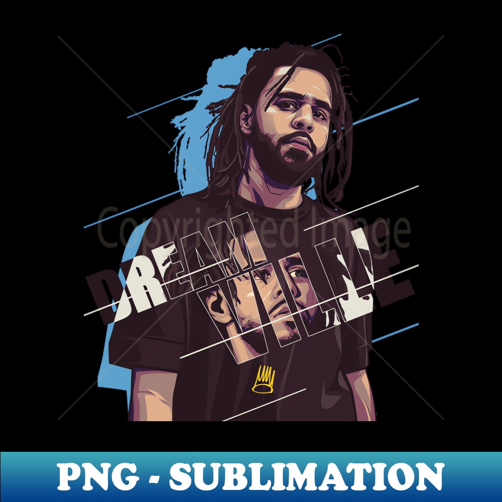 J cole - PNG Transparent Sublimation Design - Bold & Eye-cat | Inspire ...