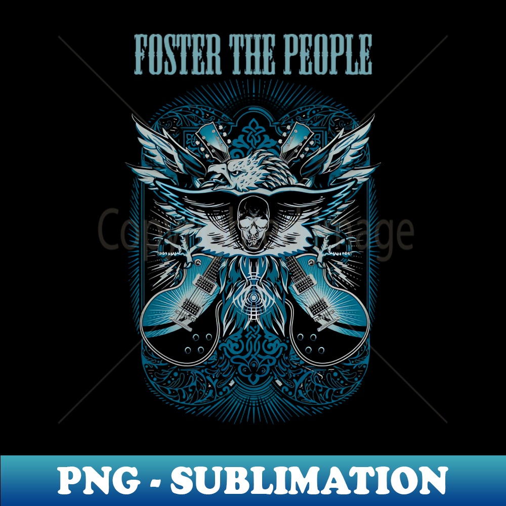 FOSTER THE PEOPLE BAND - Exclusive Sublimation Digital File | Inspire ...