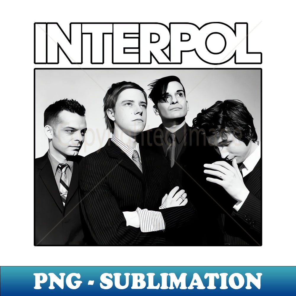 Interpol Band - Aesthetic Sublimation Digital File - Create | Inspire ...