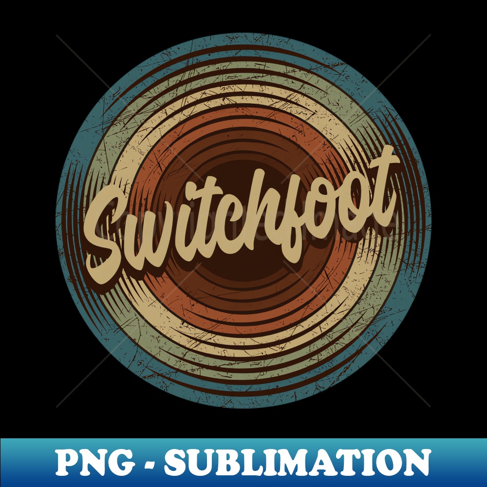 Switchfoot Vintage Vinyl - Unique Sublimation PNG Download - - Inspire ...