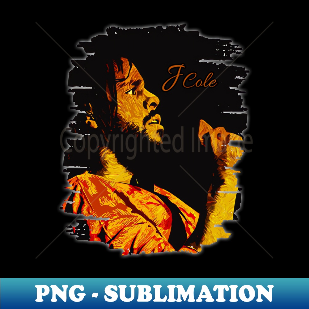 J Cole - Modern Sublimation PNG File - Create with Confidenc | Inspire ...