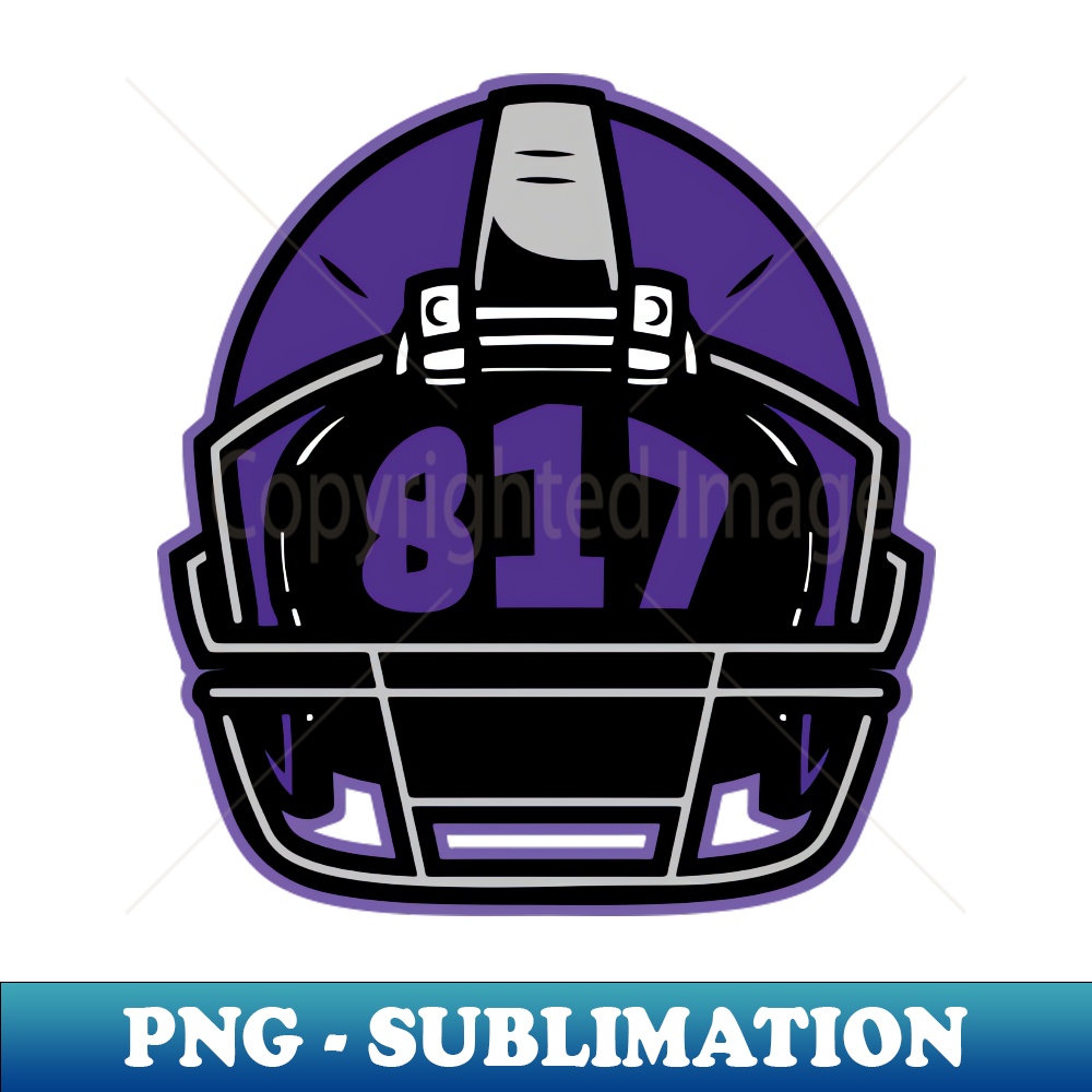 Retro Football Helmet 817 Area Code Fort Worth Texas Footbal | Inspire ...