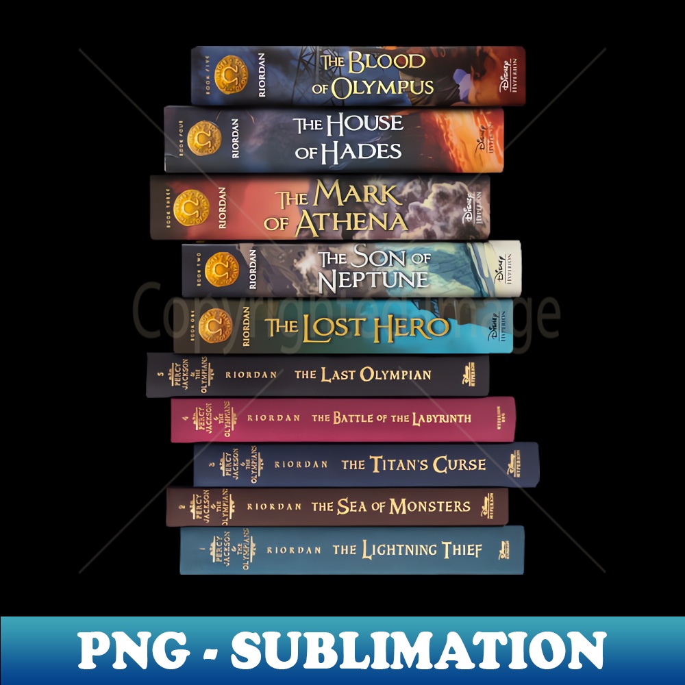 Rick Riordans Percy Jackson Series - PNG Transparent Digital | Inspire ...