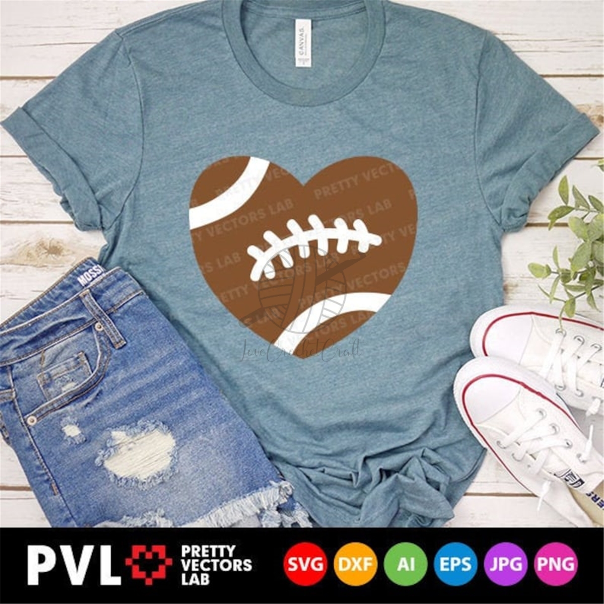 Football Heart Svg, Love Football Svg, Kids Svg, Football Mo - Inspire ...
