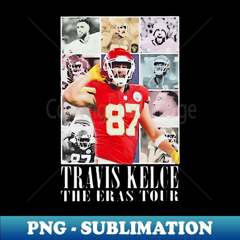 Travis Kelce The Eras Tour - Signature Sublimation PNG File | Inspire ...