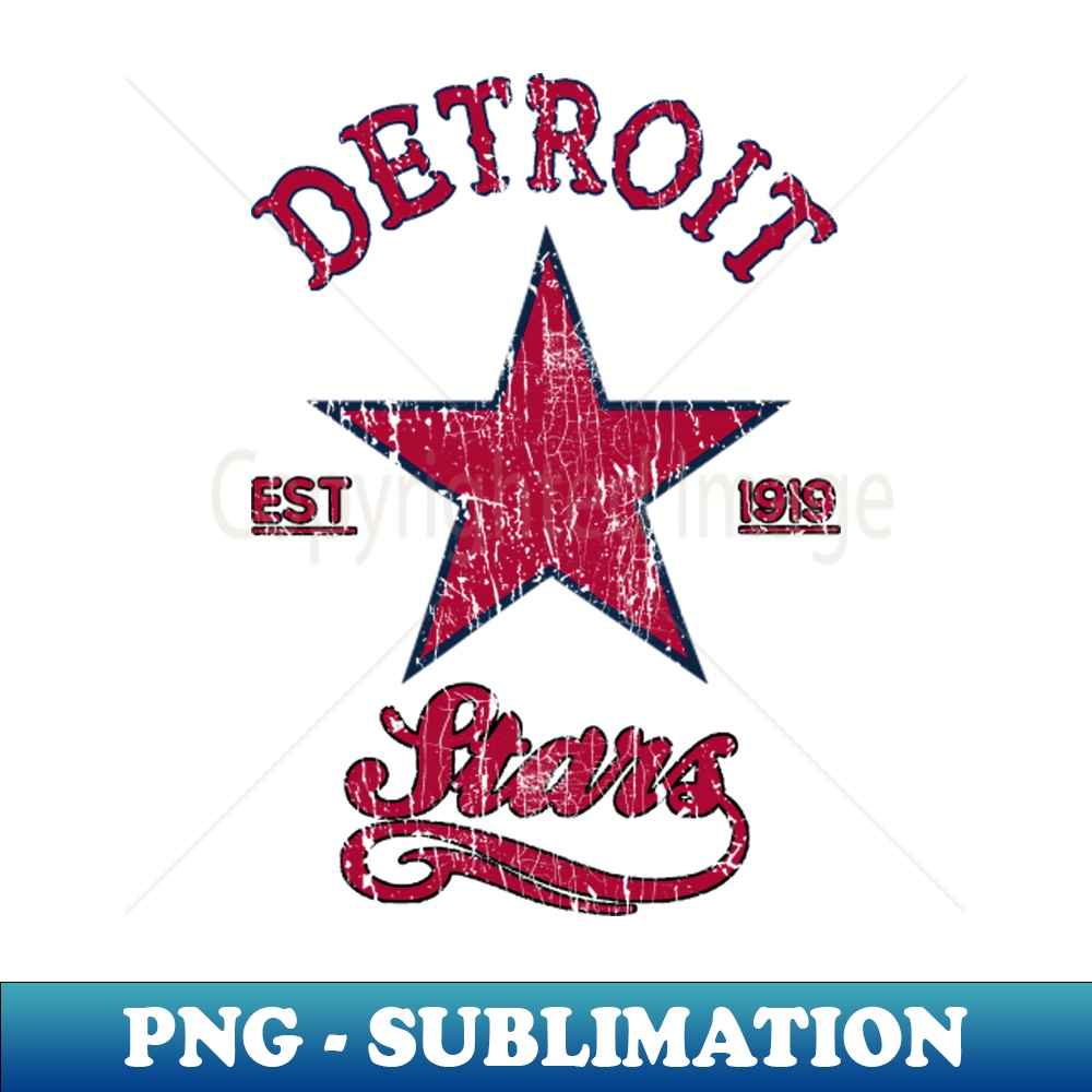 Detroit Stars - Professional Sublimation Digital Download - - Inspire ...