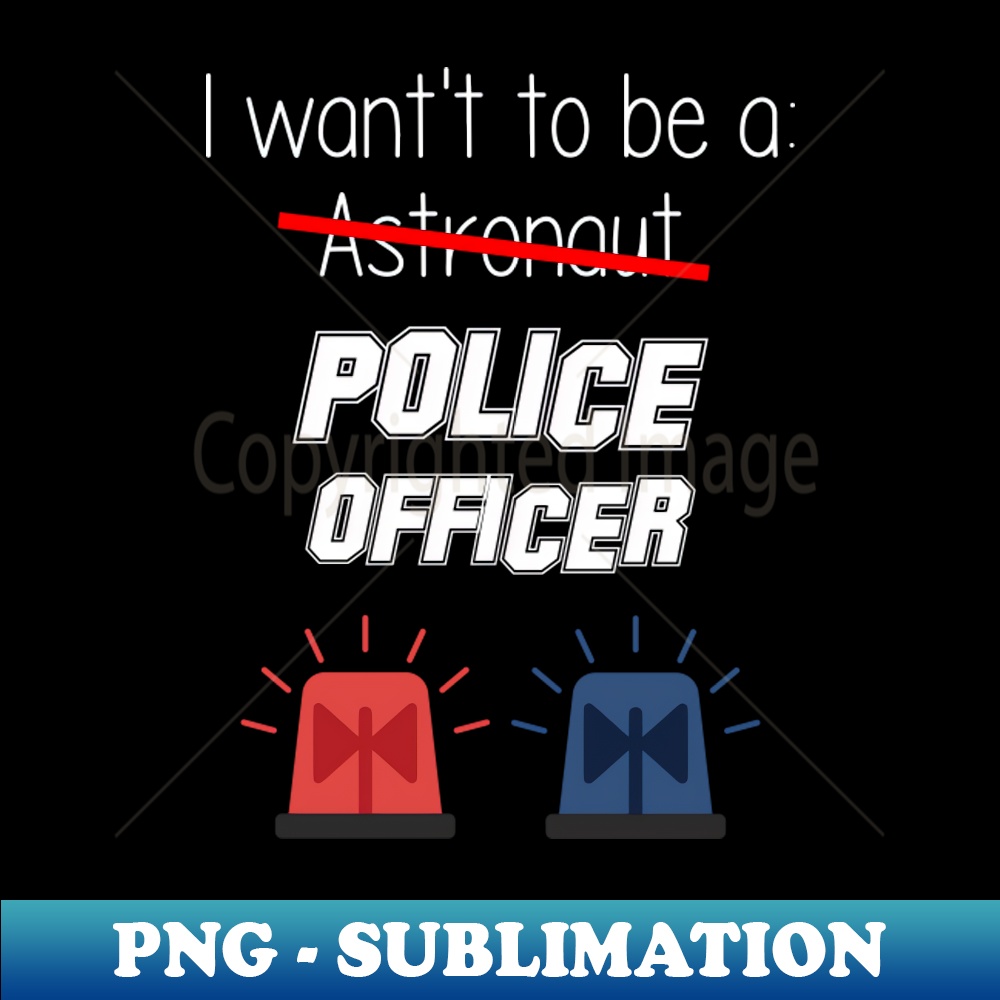 Kids Future Police Officer Fun Novelty - Creative Sublimatio | Inspire ...