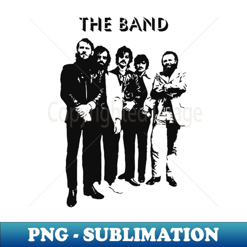 The Band - Vintage Sublimation PNG Download - Unleash Your C | Inspire ...