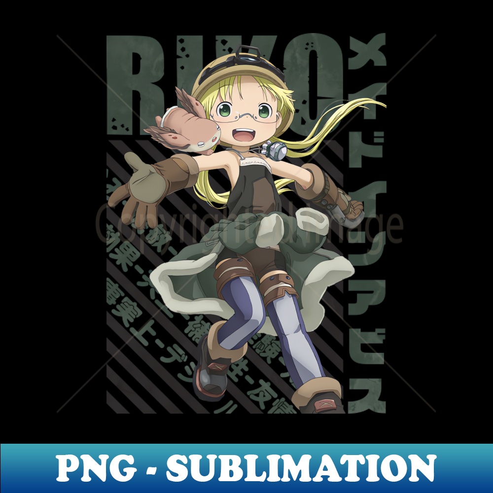 Made in Abyss - Riko - Premium PNG Sublimation File - Captur - Inspire ...