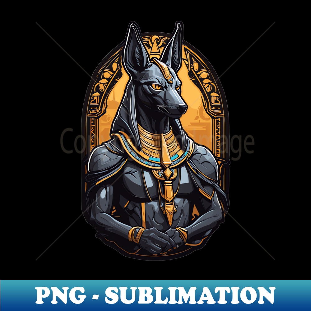 Egyptian God Anubis Anpu - Decorative Sublimation PNG File - | Inspire ...