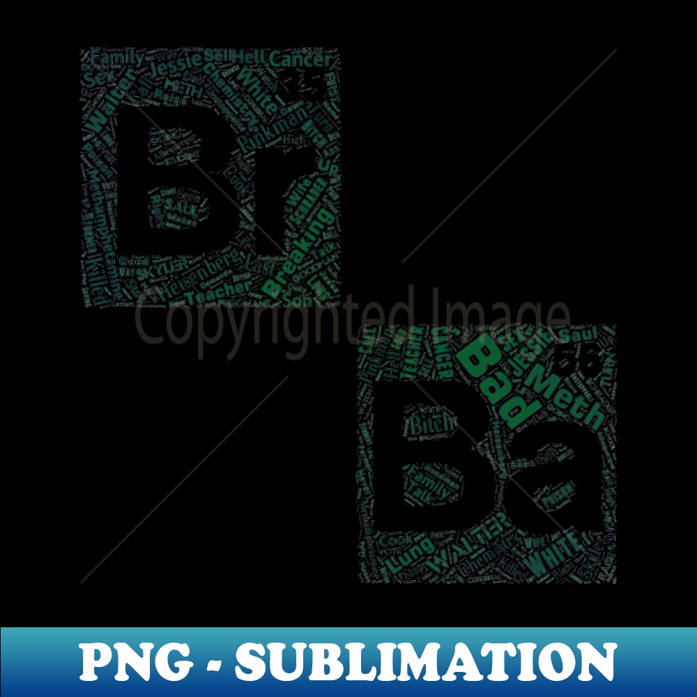 Breaking Bad Text - Exclusive PNG Sublimation Download - Bol | Inspire ...
