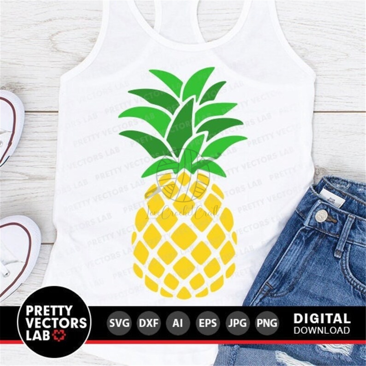 Pineapple Svg, Pineapples Cut File, Summer Clipart, Pineappl | Inspire ...