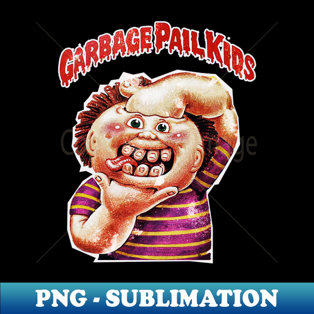 garbage pail kids scary tooth - Exclusive PNG Sublimation Do - Inspire ...