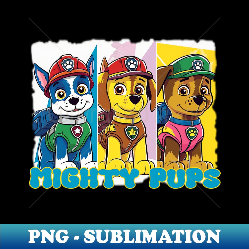 PAW Patrol The Mighty - PNG Transparent Sublimation File - P - Inspire ...