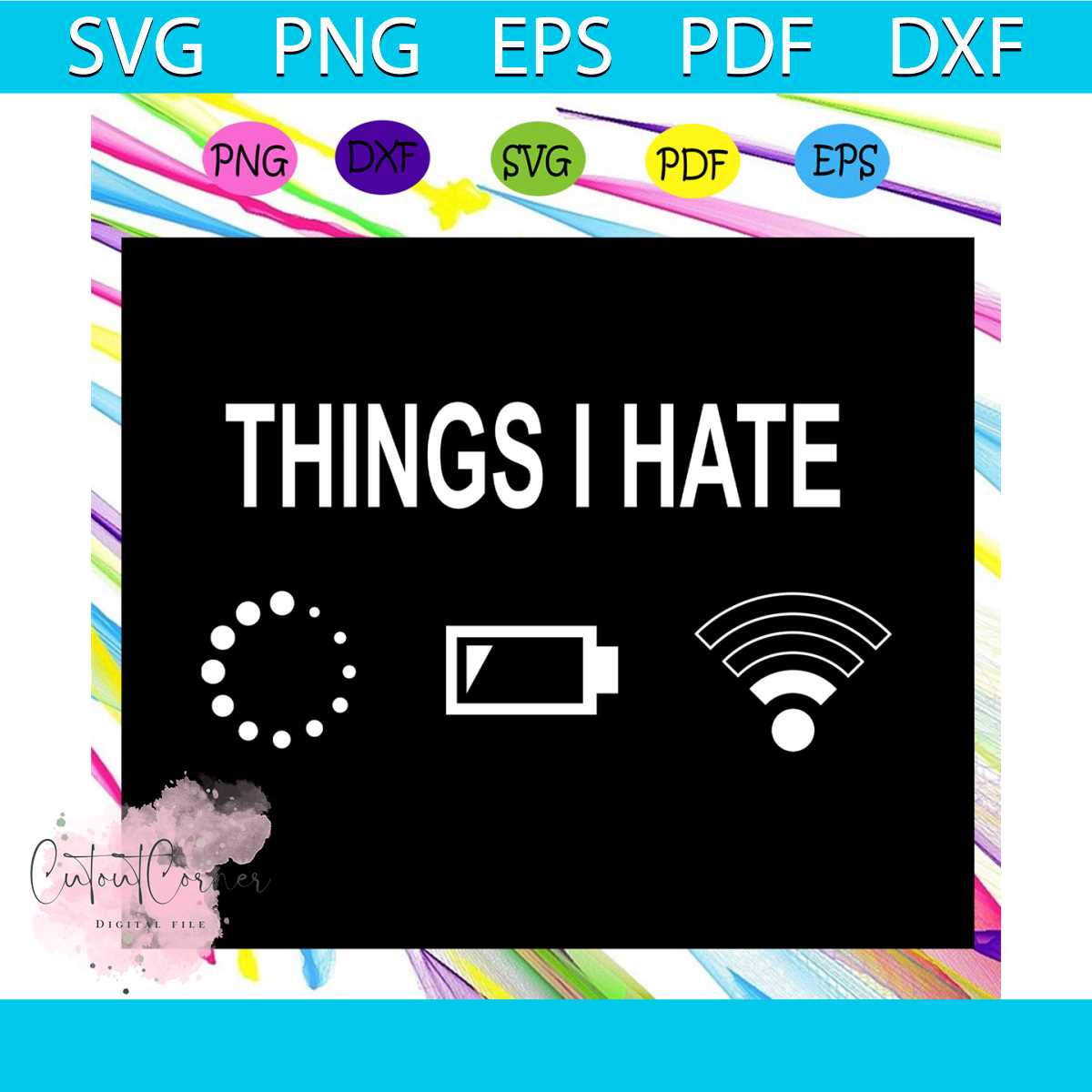 Things I hate, loading svg, out of battery, poor network, tr | Inspire ...