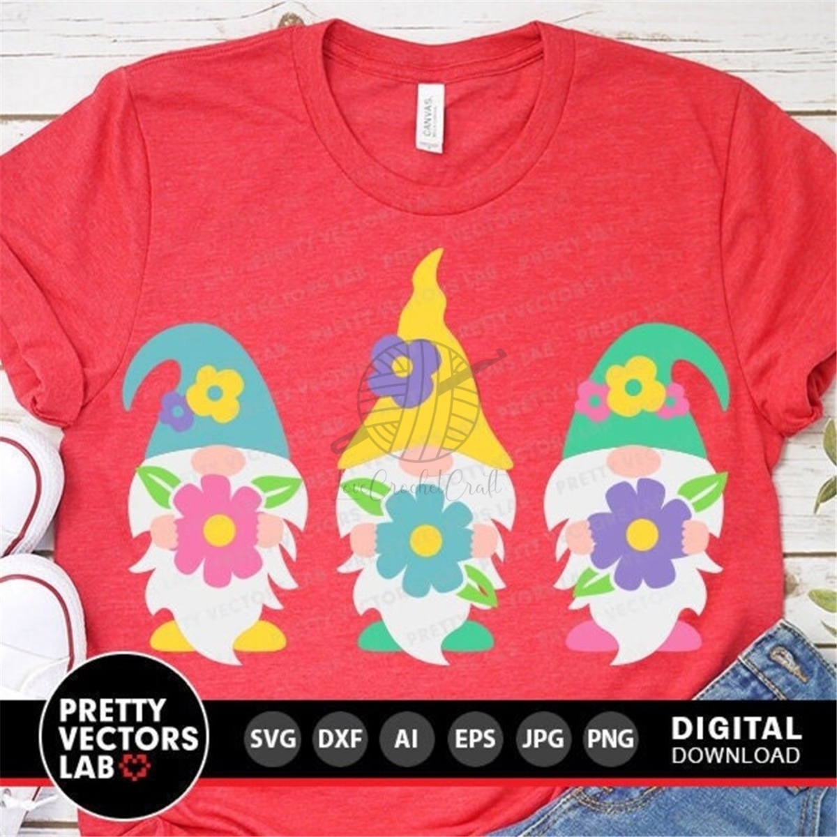 Spring Gnomes Svg, Spring Cut File, Easter Svg, Gnome with F - Inspire ...