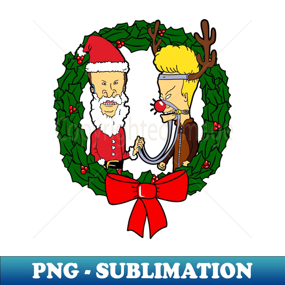 Beavis and butthead christmas - PNG Transparent Sublimation | Inspire ...