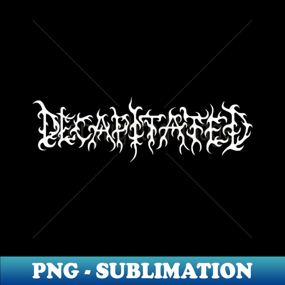Decapitated Logo Death Metal - Professional Sublimation Dig - Inspire ...