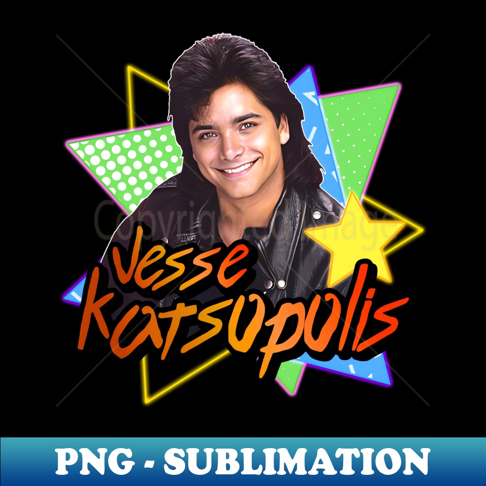 Uncle Jesse Katsopolis Full House 90s Tribute - PNG Transpar | Inspire ...