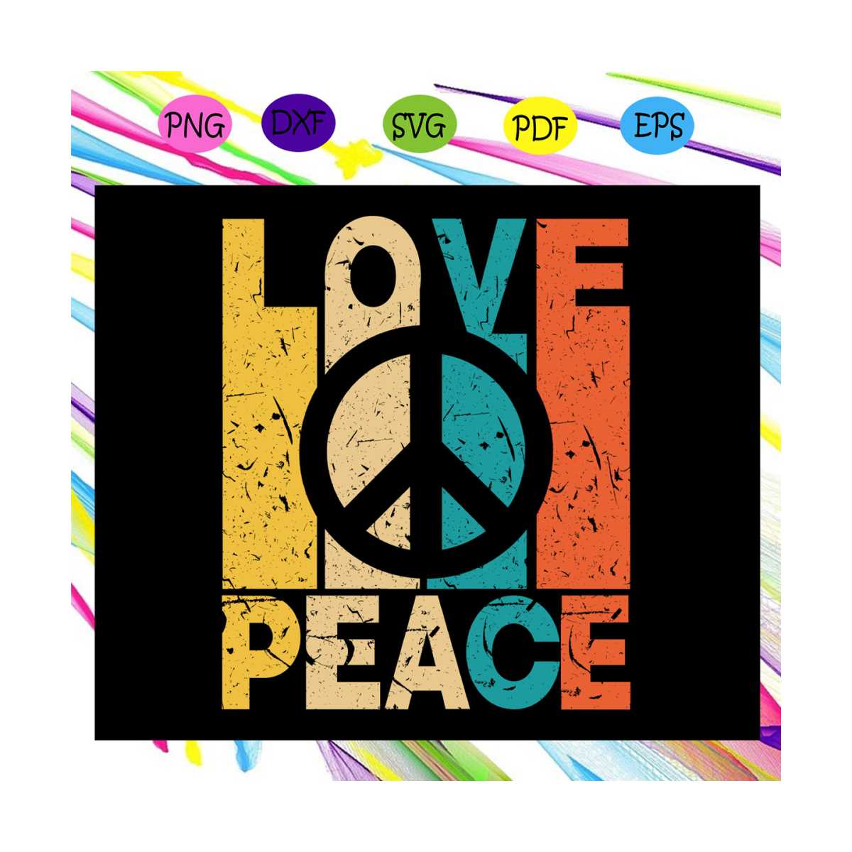 Love peace, peace, peace and love, peace gift, peace svg, pe | Inspire ...