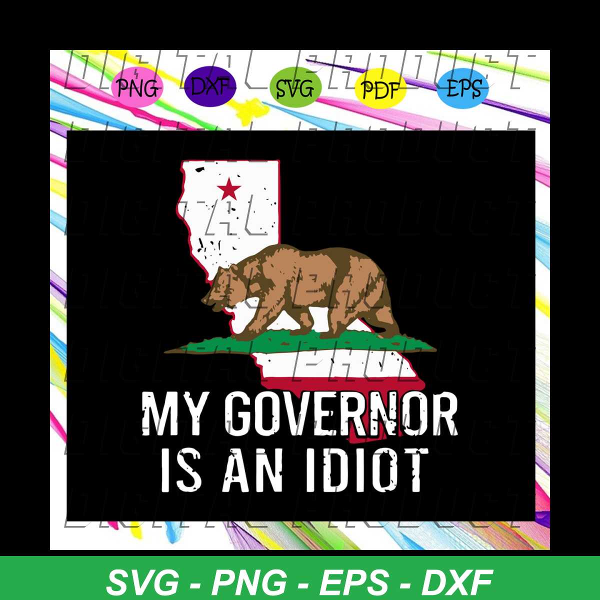 My governor is an idiot svg, governor idiot svg, governor sv | Inspire ...